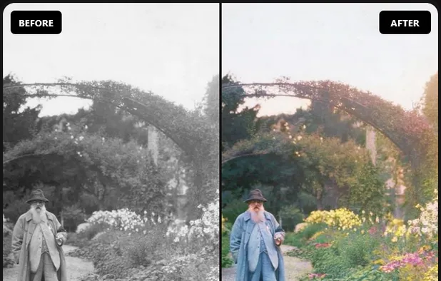 Palette.fm: AI photo colorization web app with 21+ filters | AlternativeTo