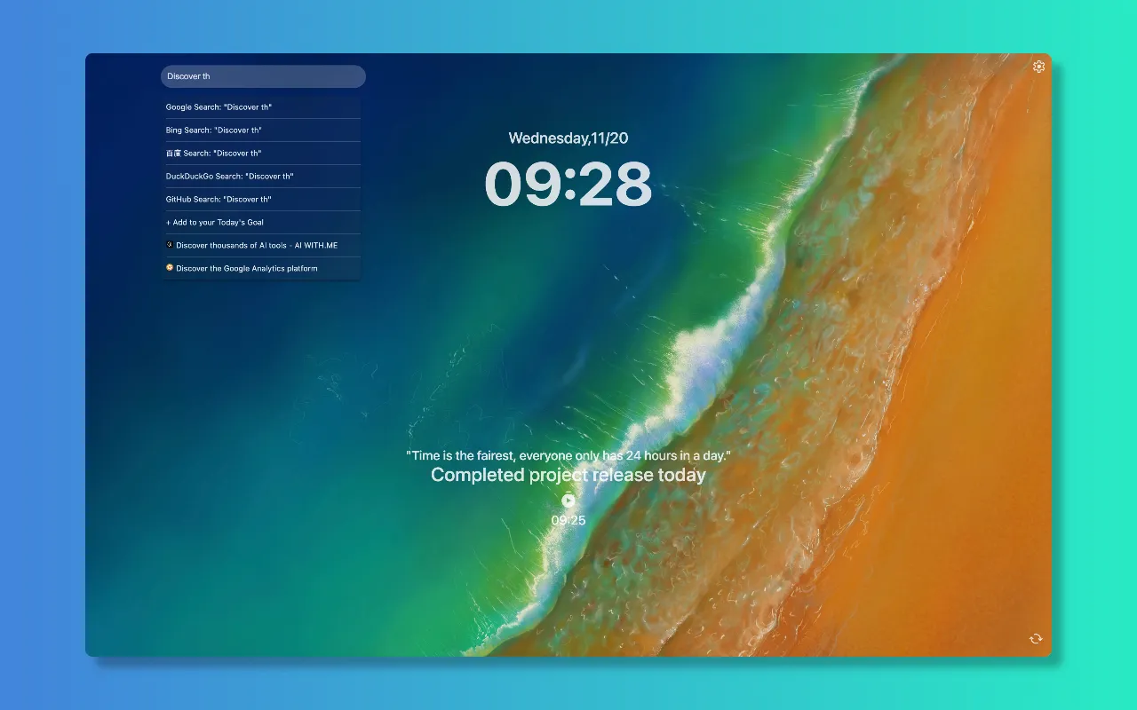 Nice NewTab: Transform your browser's new tab into a productivity ...