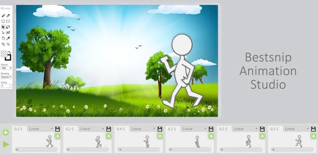 Bestsnip Animation Studio: Free online tool to create 2D tweening ...
