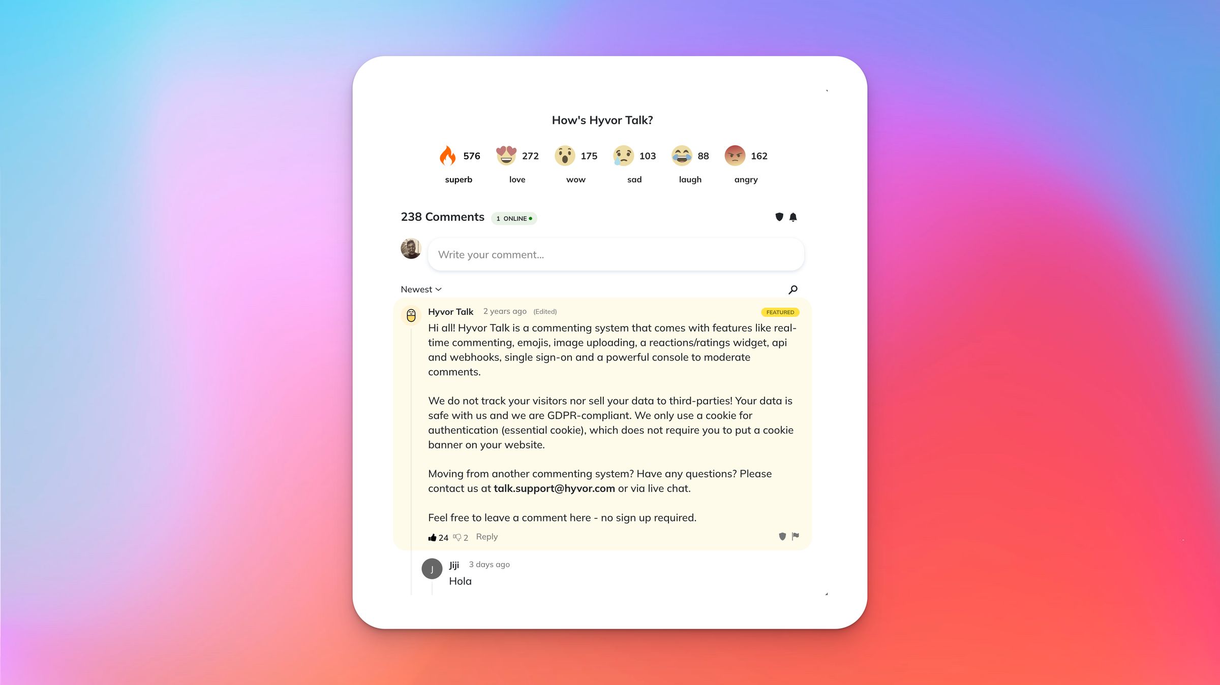 Hyvor Talk Alternatives: 25+ Comment Platforms & Similar Apps ...