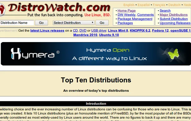 OS.watch Alternatives: Top 3 Linux Distros | AlternativeTo