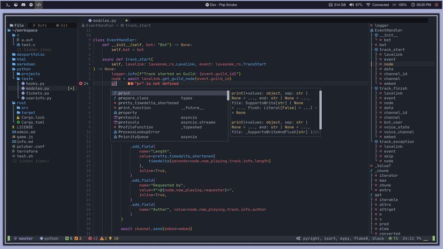 AstroNvim: Aesthetic and feature-rich neovim config that is extensible ...