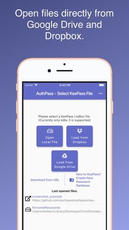 AuthPass: Manage all your passwords across all devices. | AlternativeTo
