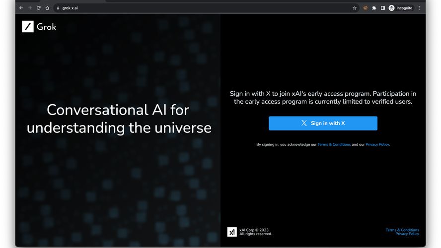 Grok: Conversational AI for understanding the universe | AlternativeTo