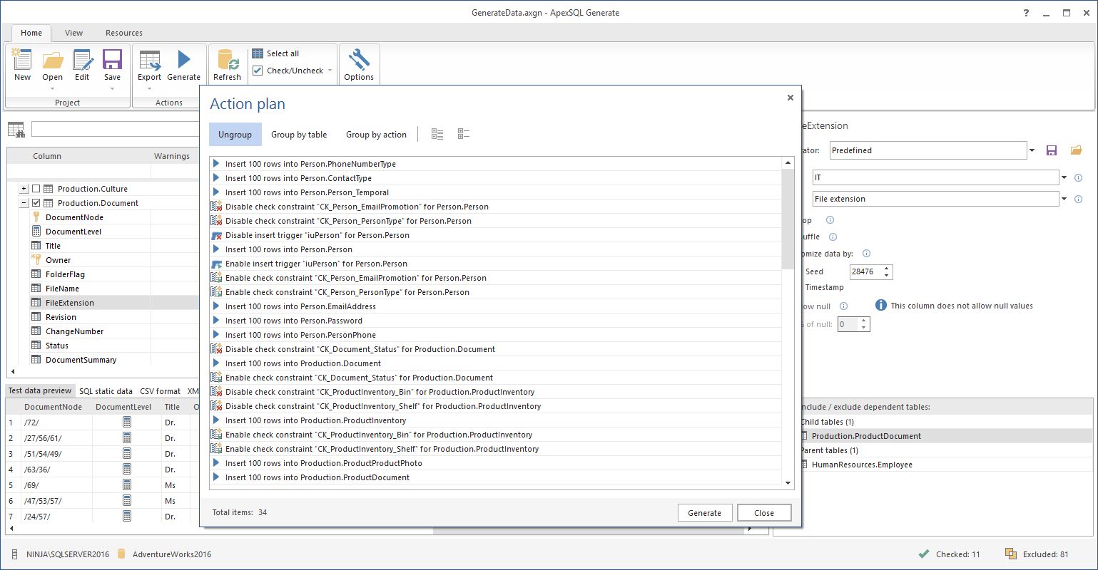 ApexSQL Generate Alternatives and Similar Software | AlternativeTo