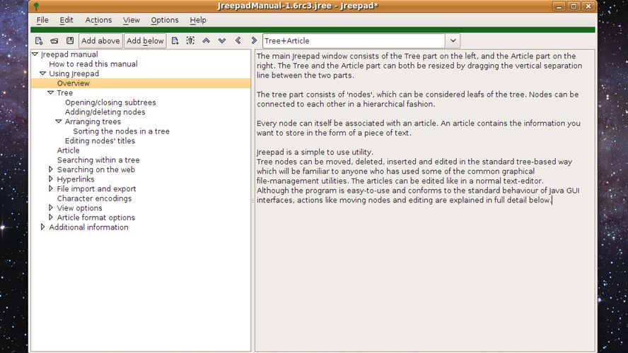 Jreepad: Java Treepad Editor, is an excellent | AlternativeTo