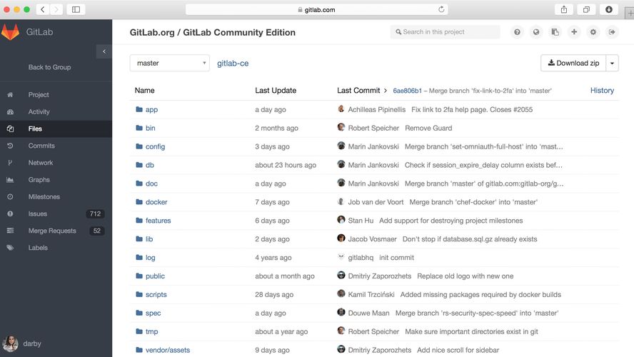GitLab: Web-based git repository management with wiki, code reviews ...