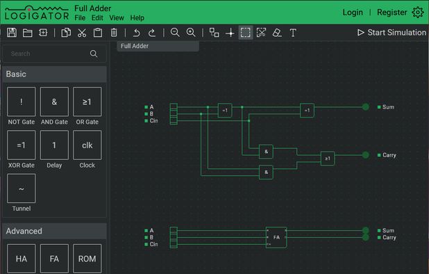 Logigator: Build and simulate your own circuits with Logigator, a simple yet powerful ...