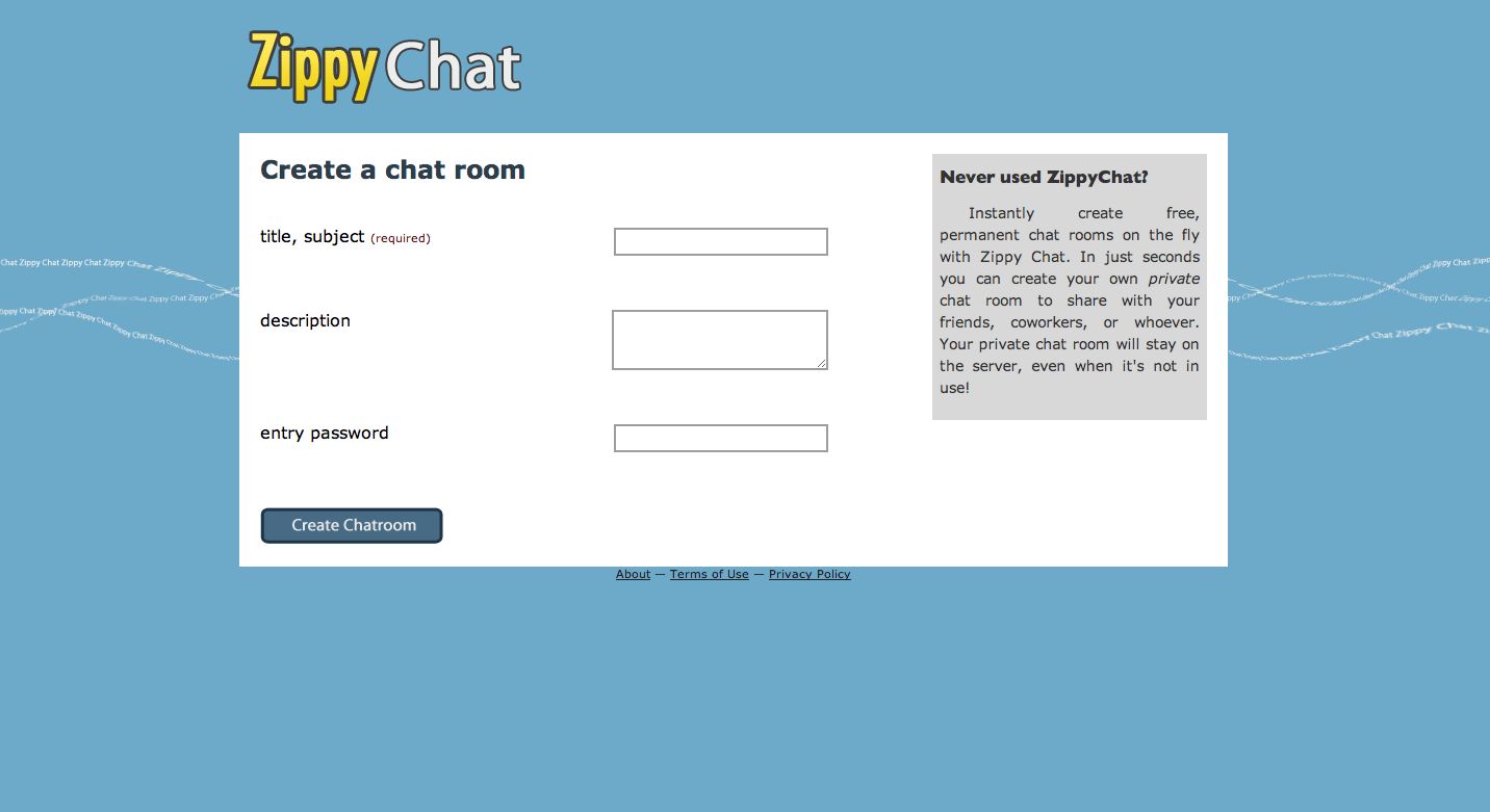 Zippy Chat: Instantly creates free, permanent chat | AlternativeTo