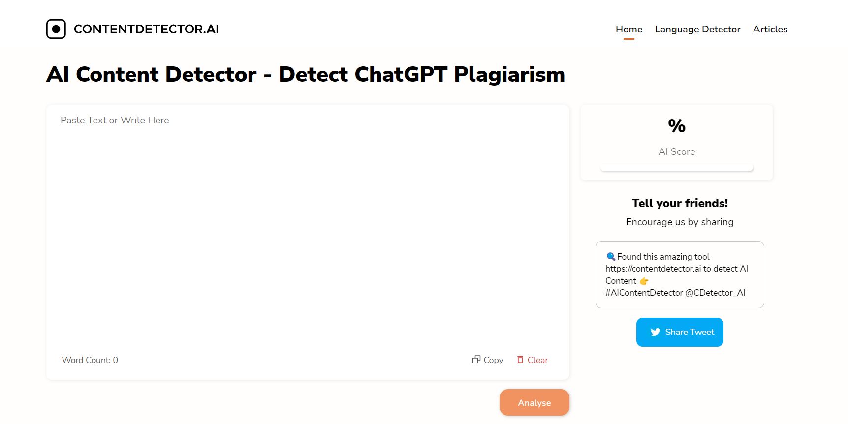ContentDetector.AI: Best AI Content Detector and ChatGPT Plagiarism ...