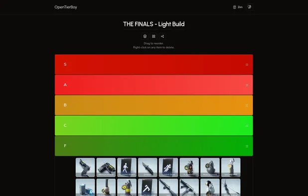 Easy-Tier-List Alternatives - Explore Similar Software | AlternativeTo