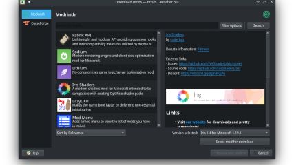 Prism Launcher: A custom launcher for Minecraft that allows you to ...