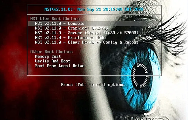 Network Security Toolkit: This bootable ISO live CD/DVD (NST Live) is ...