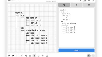 ASCII Draw: Sketch anything using characters | AlternativeTo