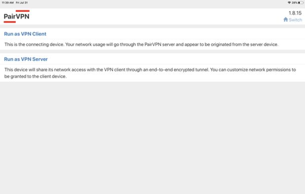PairVPN: Your own VPN server, on any device! | AlternativeTo