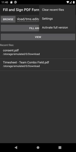 Fill and Sign PDF Forms: Fill and Sign PDF forms containing AcroFields ...