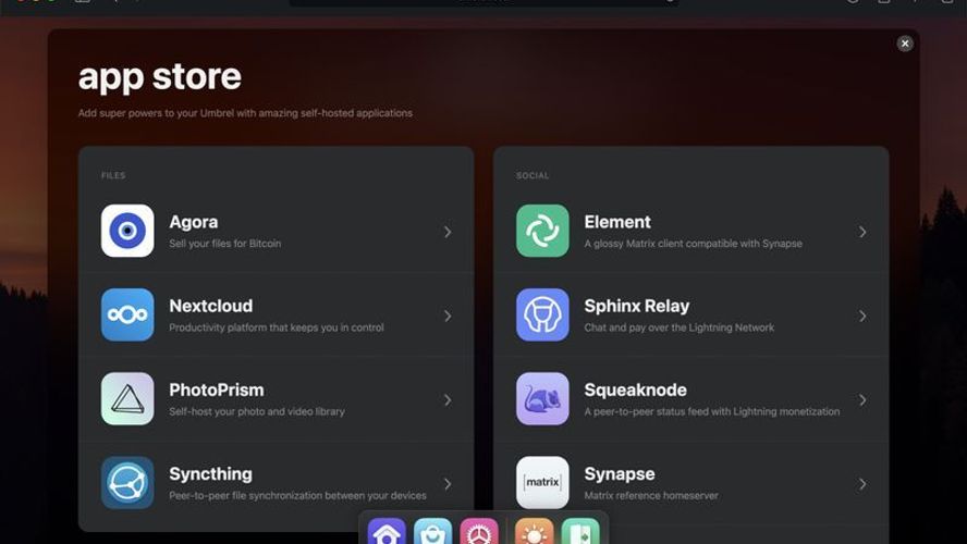 Umbrel: A beautiful personal server OS for self-hosting for any Linux distro | AlternativeTo