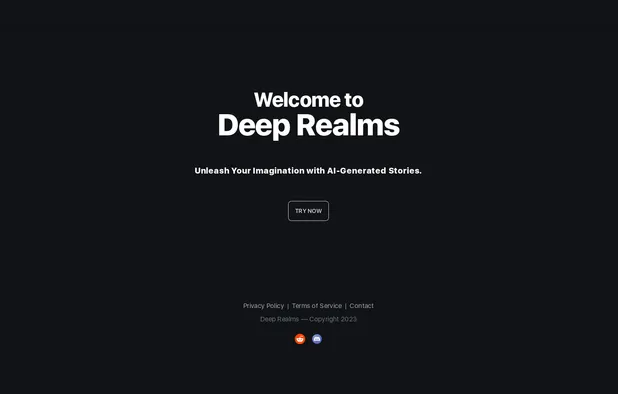 Deep Realms: An app that let's you immerse yourself in text-based ...