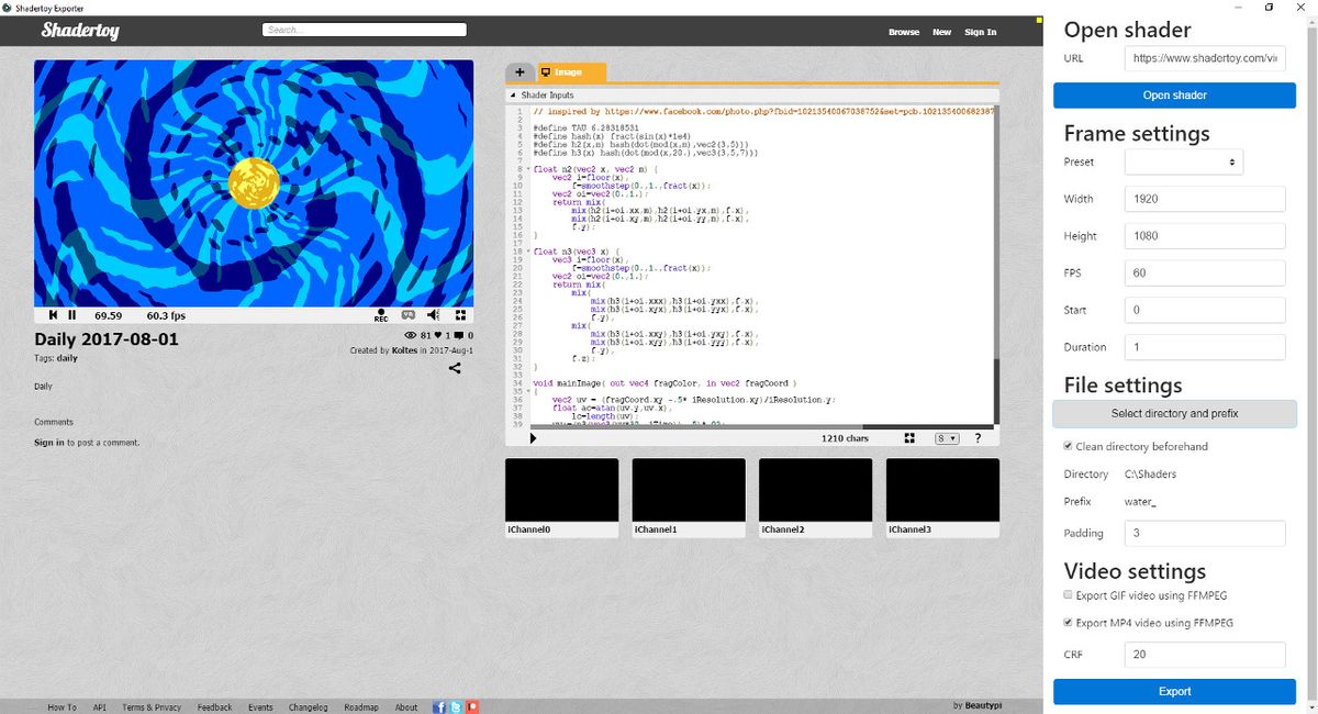Shadertoy Exporter Alternatives and Similar Software | AlternativeTo Shadertoy Exporter Alternatives and Similar Software | AlternativeTo