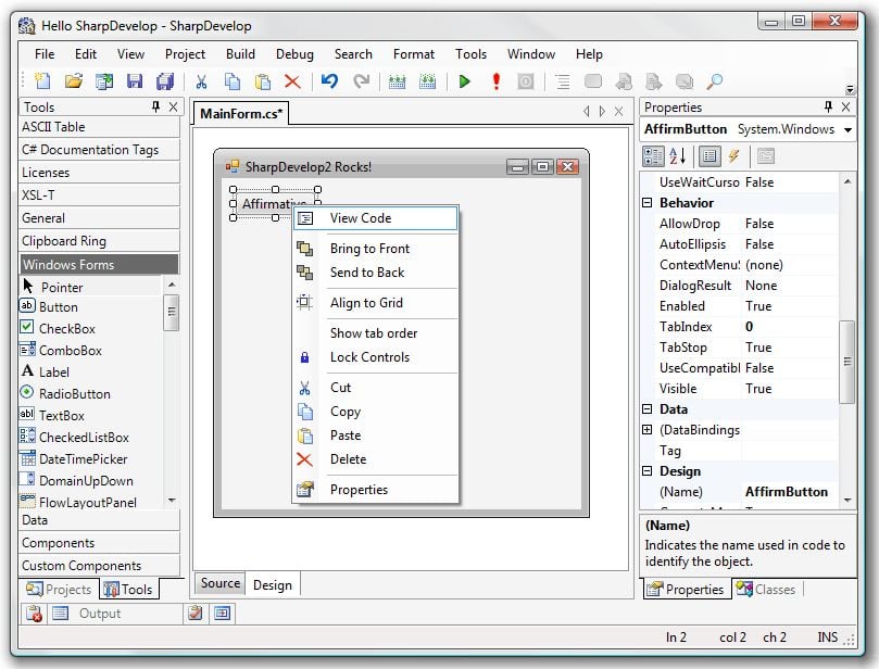 SharpDevelop: #develop (short for SharpDevelop) is a free IDE | AlternativeTo