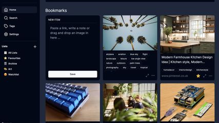 Hoarder: A self-hostable bookmark-everything app with a touch of AI for ...