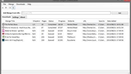 HDoujin Downloader: An easy-to-use manga and dojinshi downloader supporting 800+ different ...