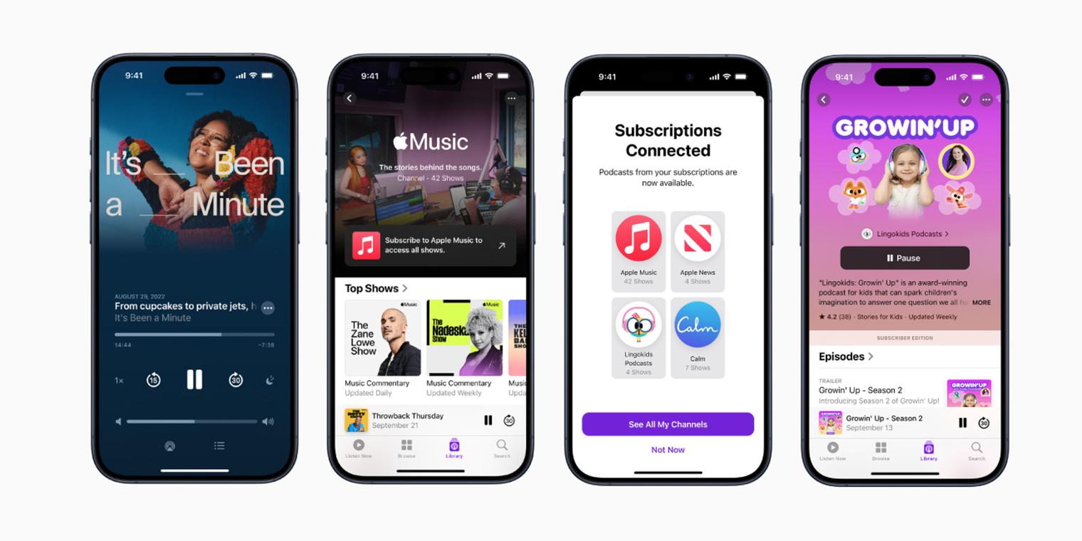 Apple launches big Podcasts update with redesigned interface and third-party integration ...
