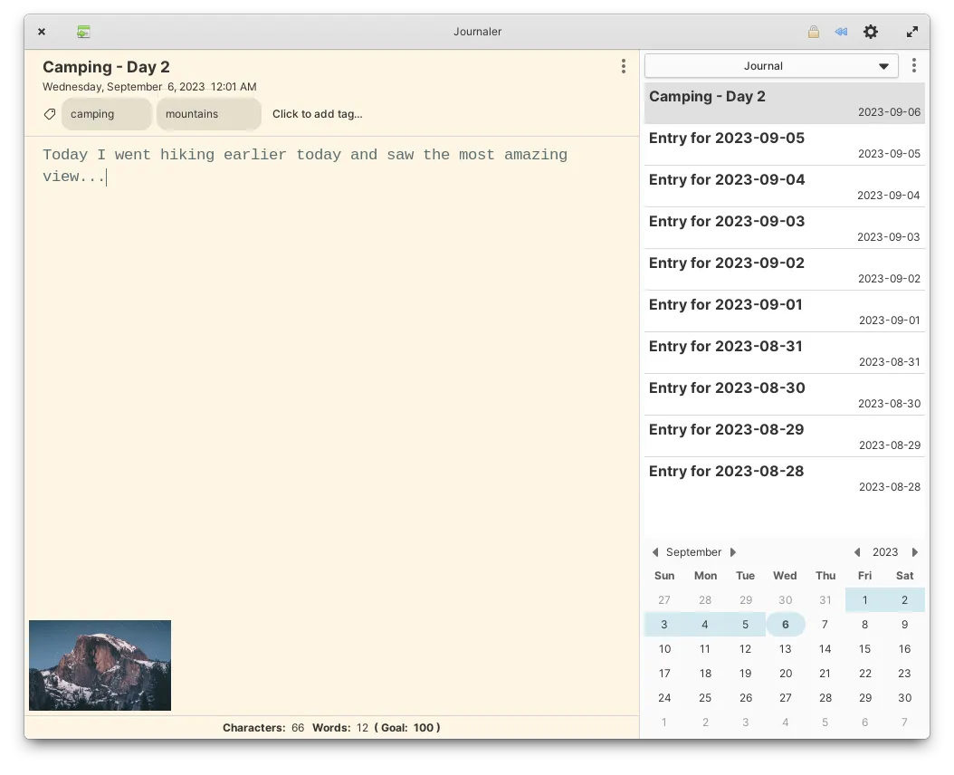 Journaler: Journaling application for elementary OS | AlternativeTo