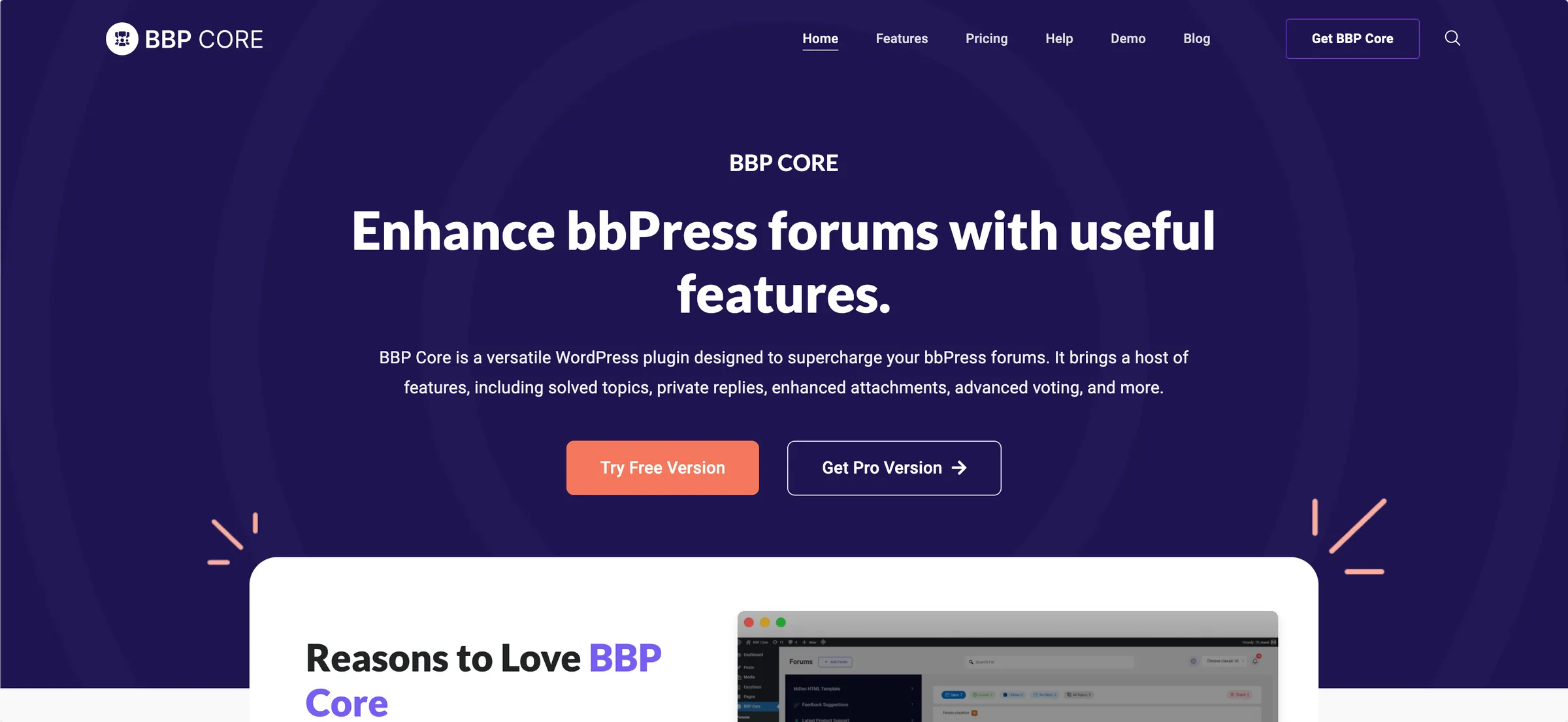 BBP Core: Acts as a feature extension plugin for bbPress forum websites ...