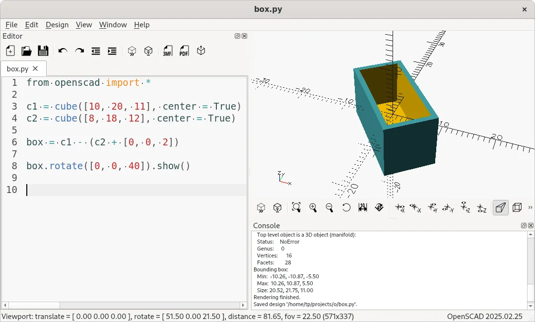 OpenSCAD: Software for creating solid 3D CAD | AlternativeTo