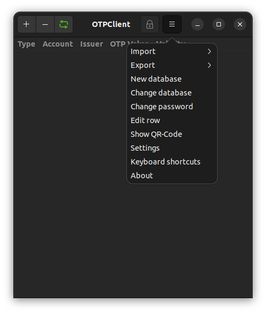 OTPClient: GTK+ application for securely managing TOTP & HOTP tokens ...