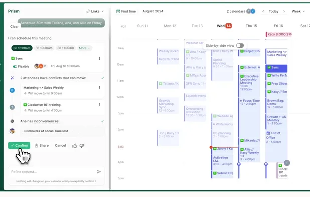 Clockwise - AI Calendar: A suite of tools that give individuals and ...