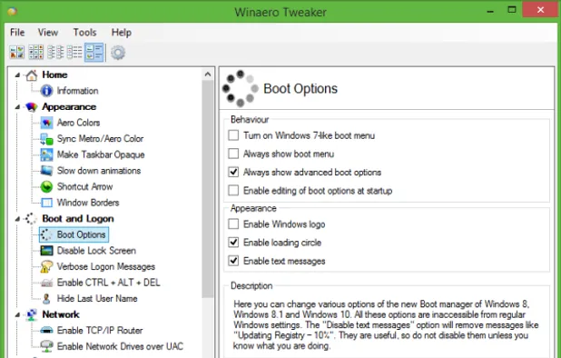 Winaero Tweaker: Universal tweaker software which supports Windows 7 ...