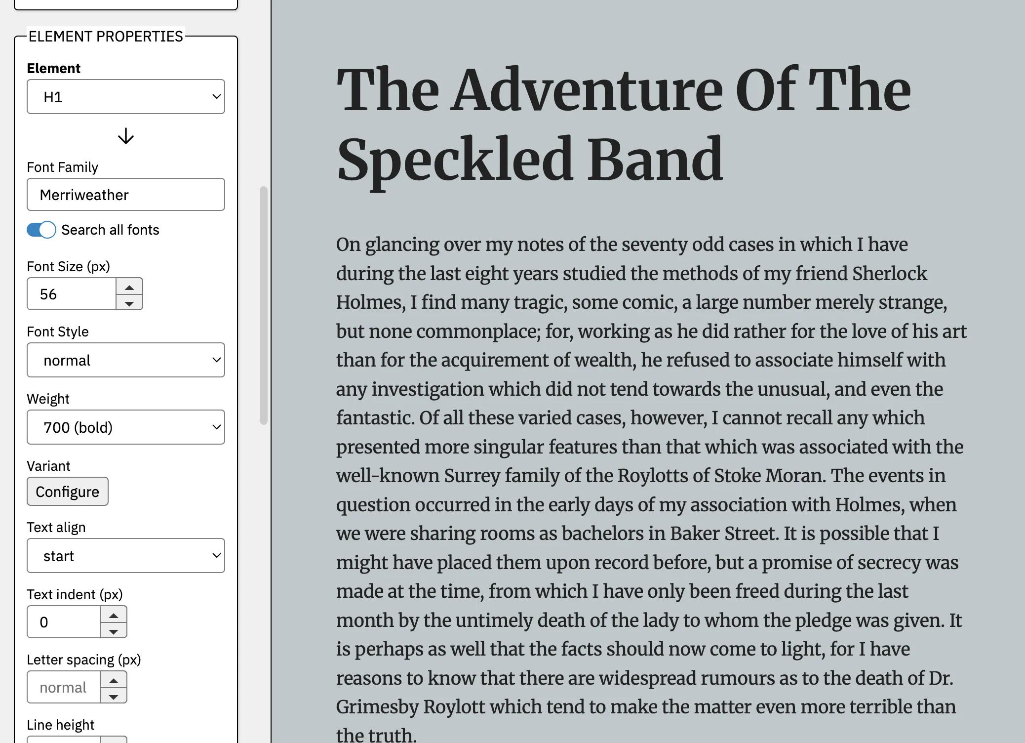 CSS Type Studio: Makes it easy to use advanced font properties in CSS ...