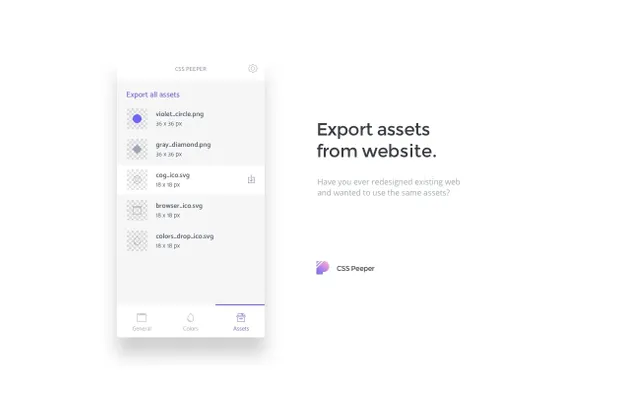 CSS Peeper: Get access to the useful styles with our Chrome | AlternativeTo