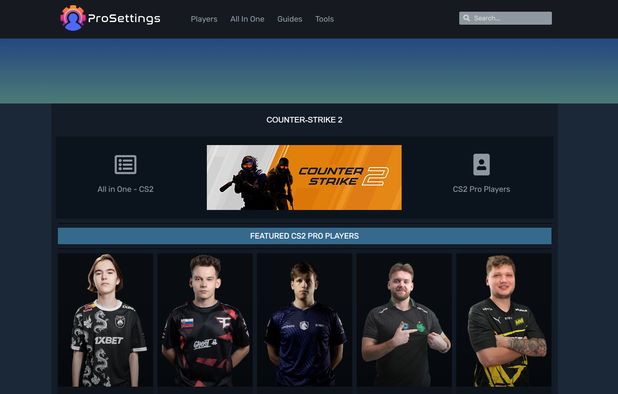 ProSettings: Configs, settings and gear of your favorite pro players | AlternativeTo