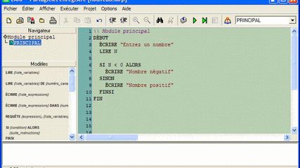 LARP: Educational software for teaching algorithms with pseudo-code and ...