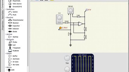 SimulIDE: Real Time Electronic Circuit Simulator. Include PIC, AVR and ...