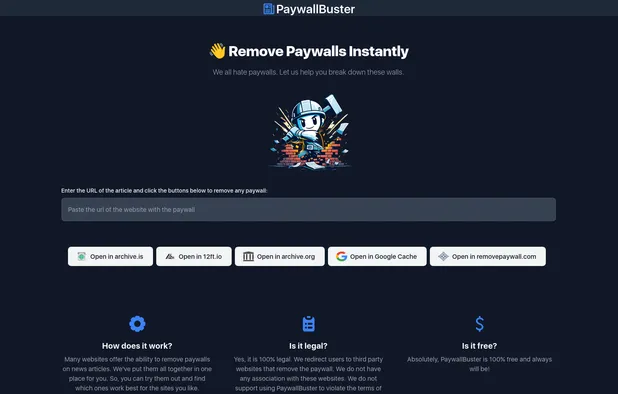 12ft Ladder Alternatives: Top 9 Paywall Removers | AlternativeTo