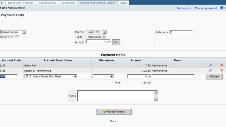 FrontAccounting: Simple, but powerful, system | AlternativeTo