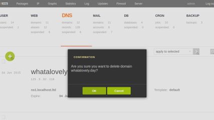 Vesta Control Panel: – What I love about Vesta is that it's fast and ...