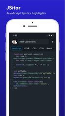 JSitor: An online and mobile-based JavaScript, CSS, HTML and NodeJS editor tool | AlternativeTo
