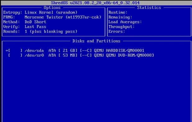 Shredos: Disk Eraser 64 bit for all Intel 64 bit processors as well as ...