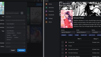 Houdoku: Manga reader and library manager for the desktop | AlternativeTo