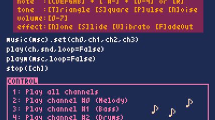 Pyxel: Retro game engine for Python inspired by fantasy consoles | AlternativeTo