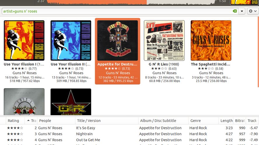 Quod Libet: A extensible Music player with Podcast support, web radio ...