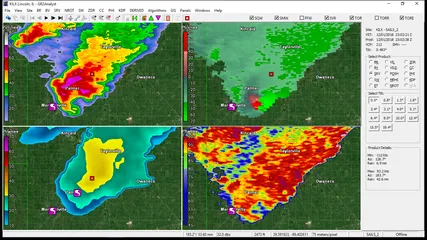 GR2Analyst: Weather radar data display software that displays Level 2 ...