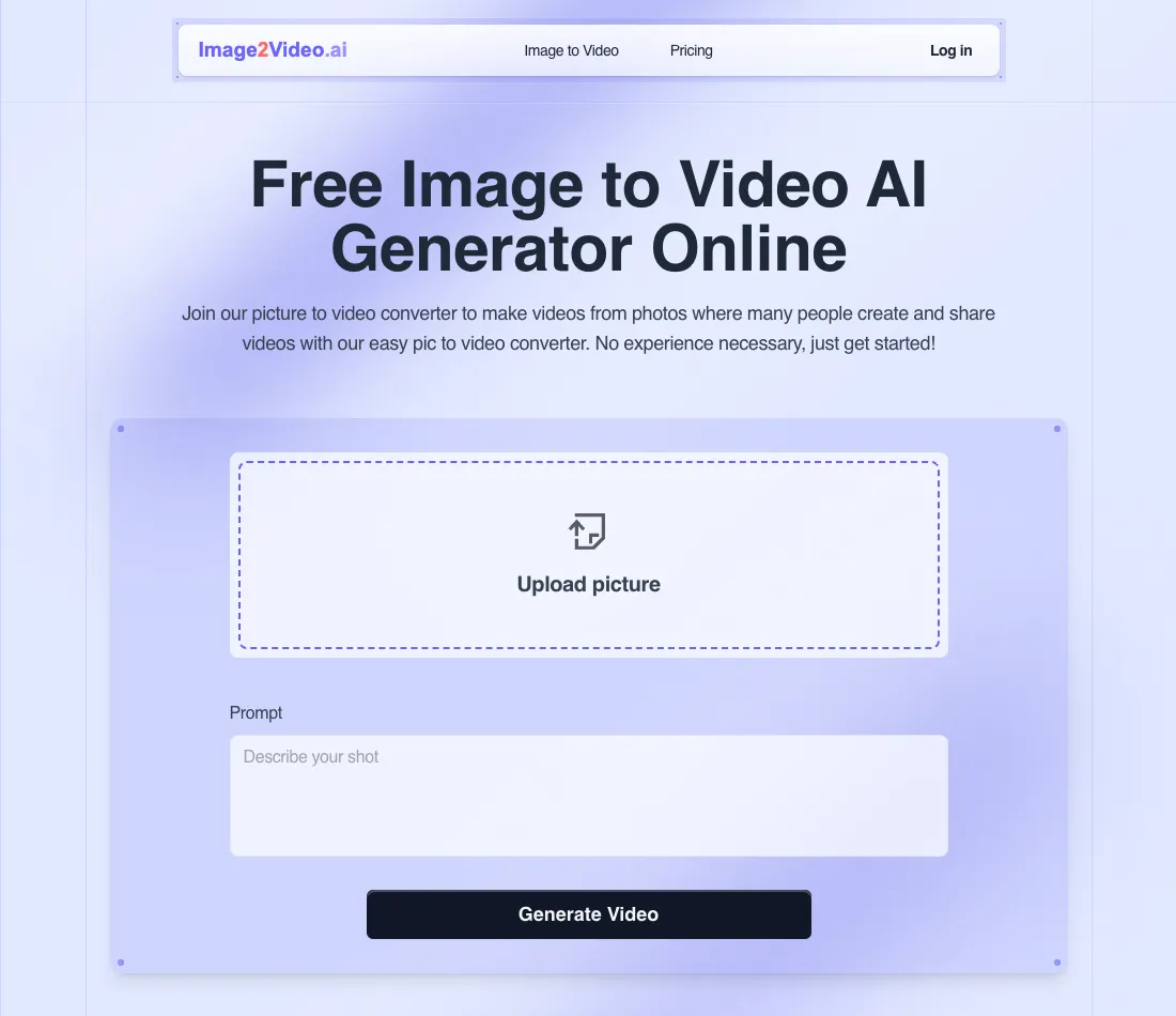 Image to Video AI: Create Videos from Photos | Free Picture Video ...