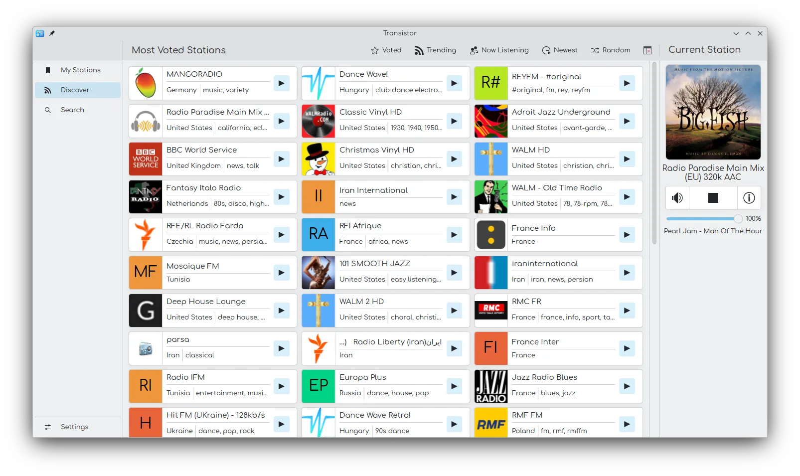 KDE Transistor Alternatives: Top 4 Audio Players | AlternativeTo