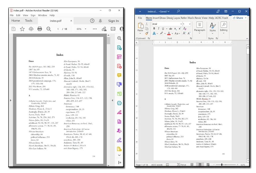 PDF Index Generator: Software is a tool designed to create an index for a PDF document ...